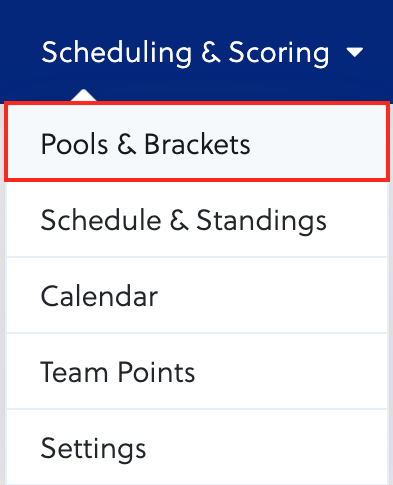 Set Up Pools and Brackets for Your Tournament – EventConnect