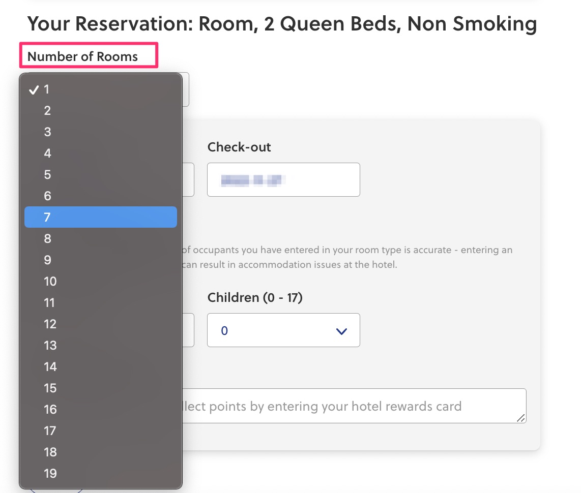 Create Multiple Reservations – EventConnect