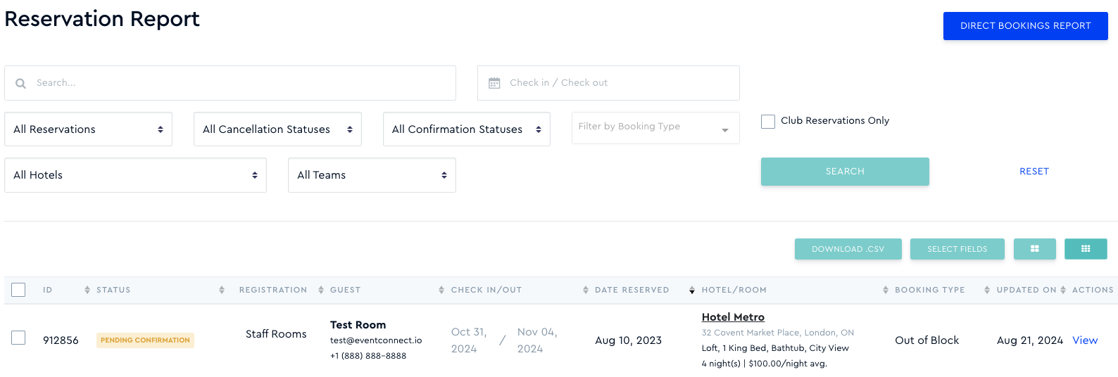 How Do I View Confirmed Reservations For My Event? – EventConnect